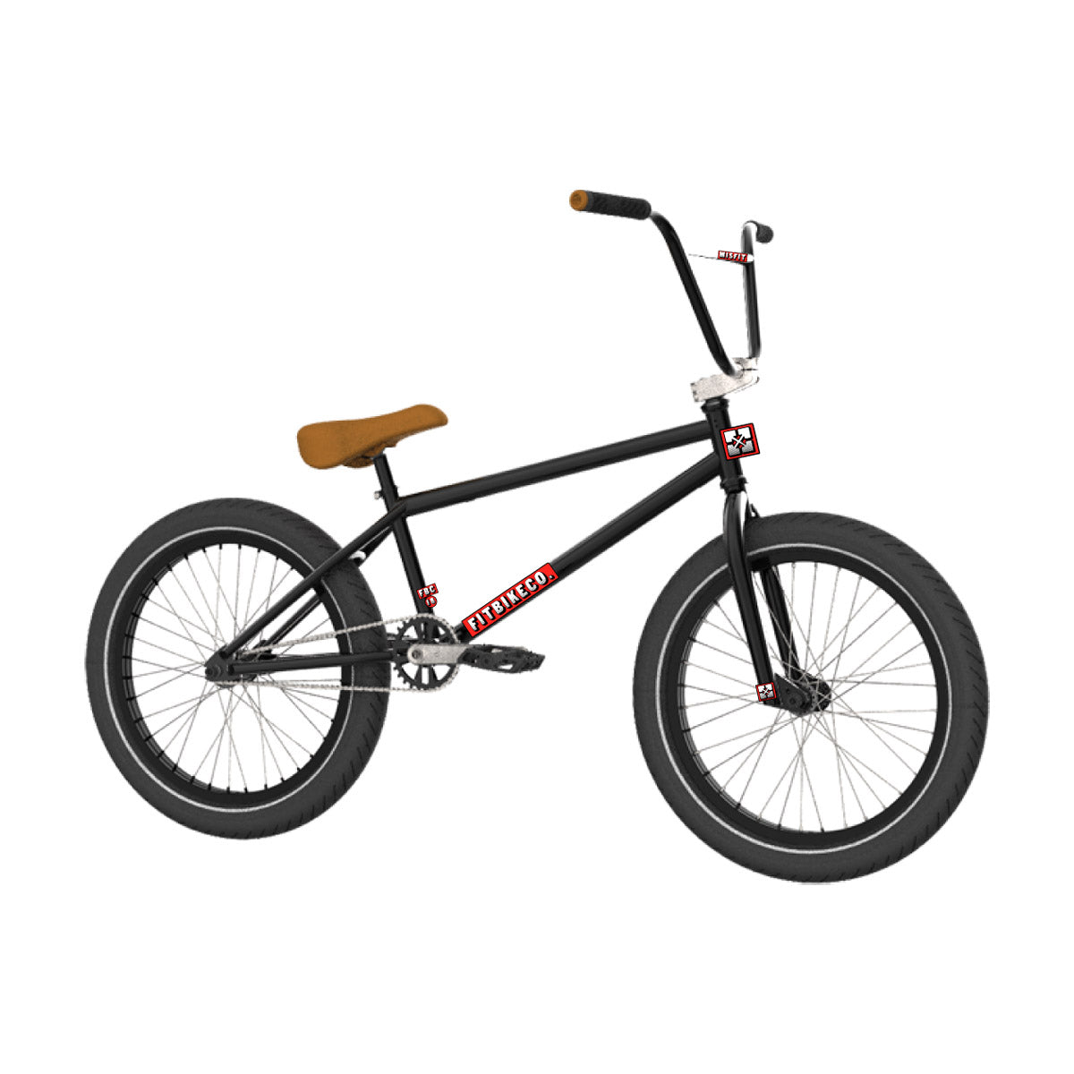 FIT 18" Misfit Gloss Black – Volt BMX