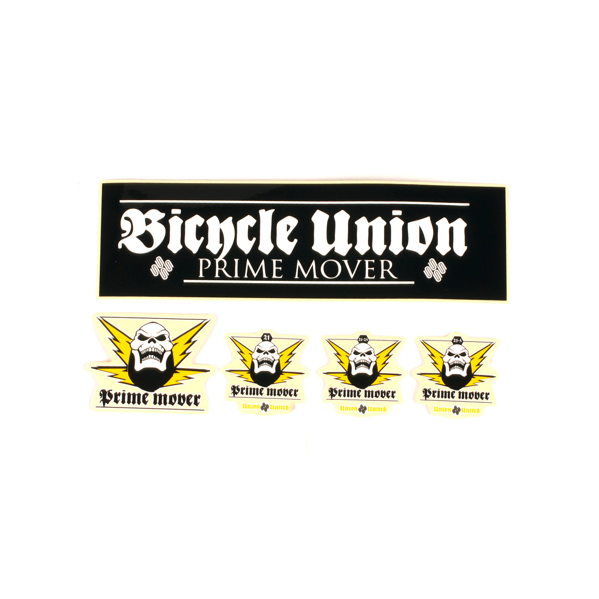 United Prime Mover Sticker Pack – Volt BMX