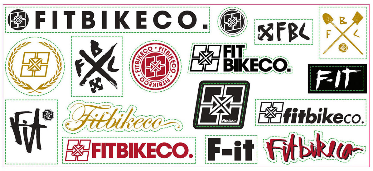 FIT Sticker Sheet 4x9 – Volt BMX