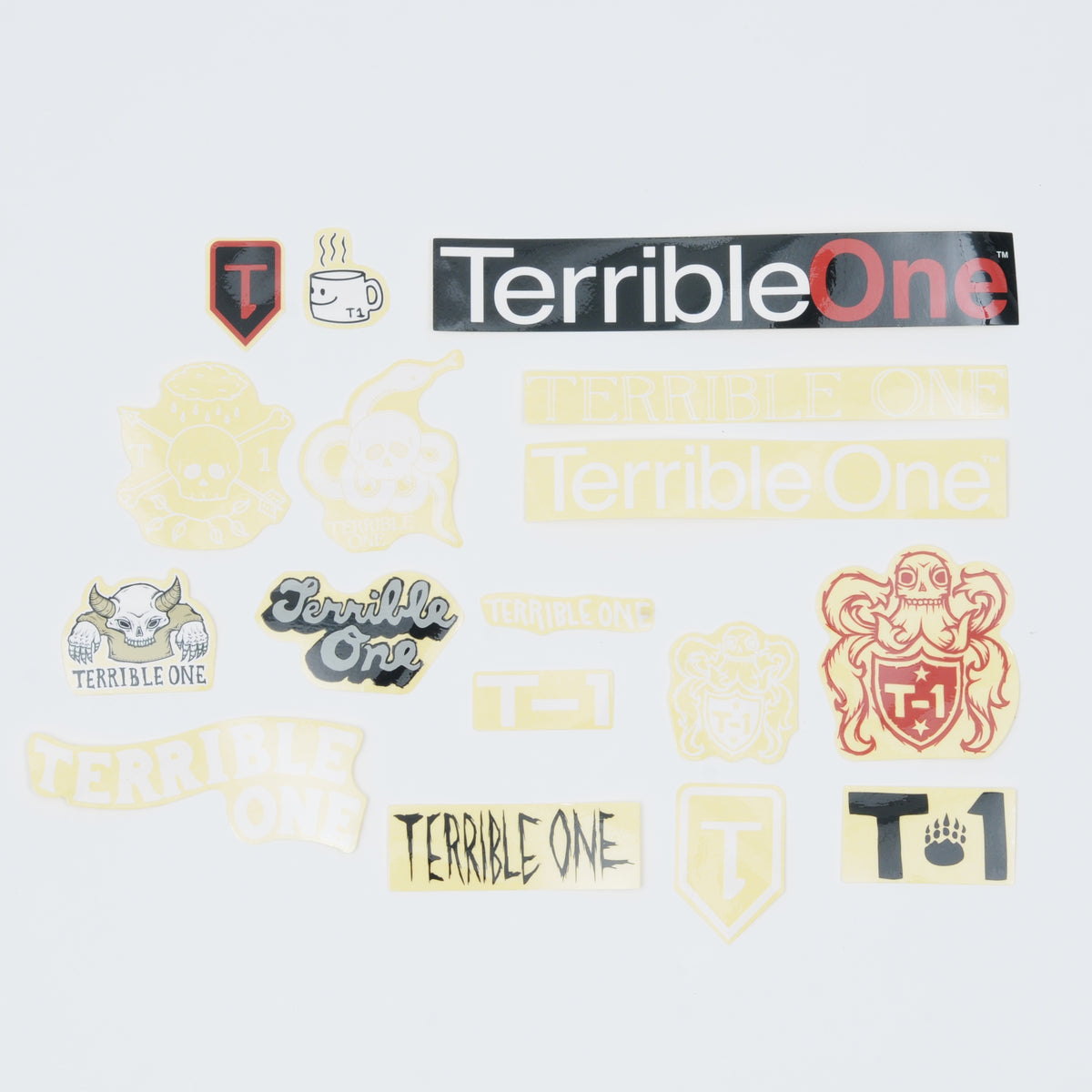 T1 Assorted Sticker Pack #1 – Volt BMX